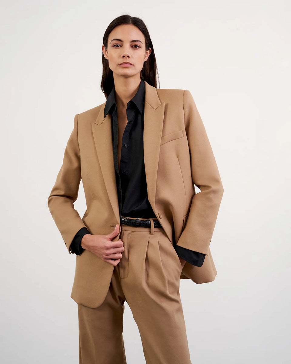 NILI LOTAN DIANE BLAZER CAMEL – mania-k webshop